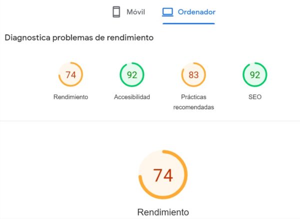 ¿Que es y como medir el rendimiento de una web con PageSpeed Insights ...